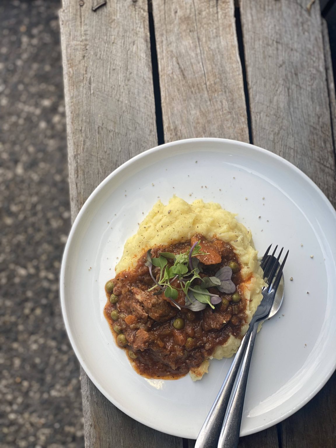 Lamb Ragout w' Truffled Mash - Alps & Amici